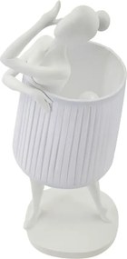 Stolní lampa Ballet 62,5 cm bílá