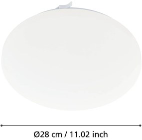 Bílé LED stropní svítidlo FRANIA – EGLO