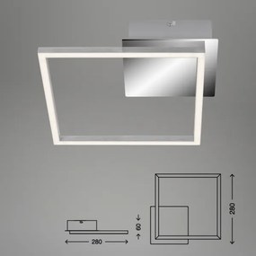 Briloner 3105-018 - LED Stmívatelné stropní svítidlo FRAMES LED/9,7W/230V