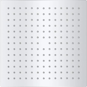 Dešťové sprchové hlavice 2 ks 25 x 25 cm nerezová ocel 275940