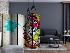 Paraván - Graffiti beauty II [Room Dividers]