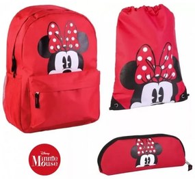 SET batoh, vak a penál Minnie Mouse