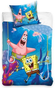 Dětské povlečení Sponge Bob Na háčku