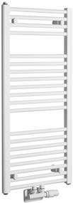 Sapho, DIRECT otopné těleso se středovým připojením 450x960 mm, 447 W, bílá