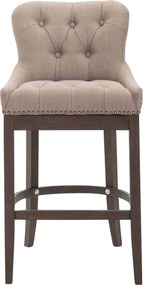 Barová židle Lakewood látka, antik – taupe