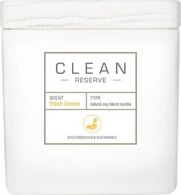 Clean Space Fresh Linens Vonná Svíčka 227 G