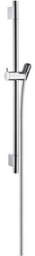 Hansgrohe Unica, S Puro sprchová tyč 650 mm se sprchovou hadicí Isiflex 1600 mm, chromová, HAN-28632000