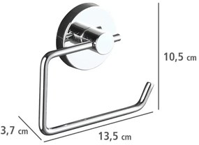 Šedá samodržící sada doplňků do koupelny Milazzo – Wenko