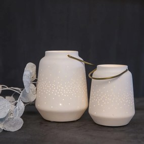 Räder Bílá porcelánová LAMPA vel. S (11,5 cm)