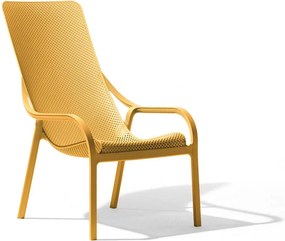 Nardi venkovní plastové křeslo NET LOUNGE senape