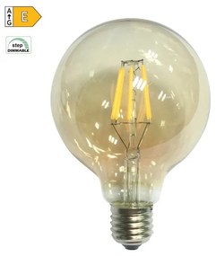 Diolamp LED Globe Filament žárovka G95 Amber 10W/230V/E27/2700K/1220Lm/360°/Step Dim