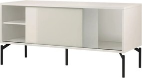 Šedobéžový TV stolek 116x55x42 cm Met Mini – noo.ma
