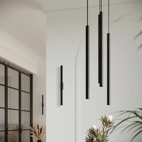 Závěsné svítidlo SOLLUX PASTELO 2 černé G9 2x8W bez žárovky SL.1304
