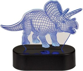 Dětská lampička 3D TRICERATOPS