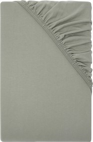 Livarno® Žerzejové napínací prostěradlo, 140-160 x 200 cm (olivová)