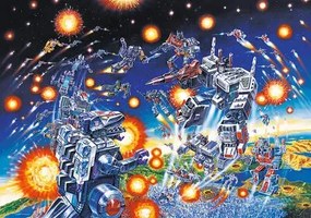 Trefl - Puzzle - UFT Transformers: Deceptikoni / 1000 dílků / 68.3 x 4