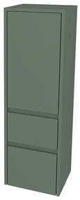 Mereo Opto koupelnová skříňka vysoká 125 cm, levé otevírání, Multidecor, Zelená Verde CN995LZEV1