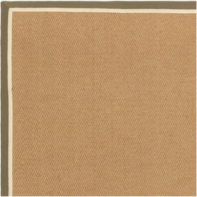 Khaki/v přírodní barvě oboustranný/ručně tkaný jutový koberec 120x170 cm Bordo Herringbone Khaki – Asiatic Carpets