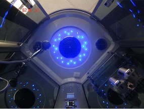 BPS-koupelny Hydromasážní box HYD-Limer 90, 90x90 bez sauny