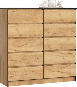 Komoda K120 10SZ dub craft