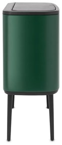 Brabantia BO TOUCH BIN Dotykový odpadkový koš 3x11 l - tmavě zelená