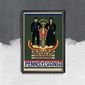 Dekorativní plakát Pennsylvanium