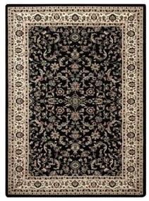 koberec ROYAL ADR model 1745 černý velikost 180x270 cm | krásné koberce cz