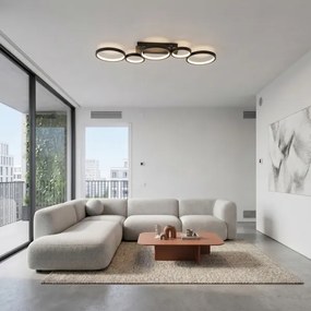 BRILAGI - LED Stmívatelné stropní svítidlo RINGO LED/34W/230V černá + DO