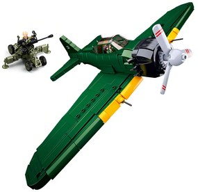 Sluban WWII M38-B1108 Stíhací letoun Mitsubishi A6M Zero