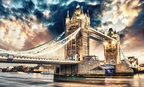 Postershop Fototapeta vliesová: Tower Bridge (3) - 416x254 cm