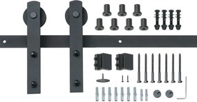 Hardwarová sada posuvných dvířek 2,4 m, 149,7 kg – 004-2,44 – GCYMWJTJHS8FDEY4EV0
