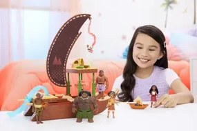 Mattel Garland small doll vaiana transforming boat / od 3 let