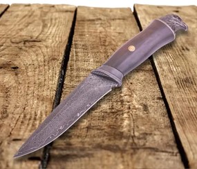 KnifeBoss lovecký damaškový nůž Eagle VG-10