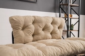 Atelier del Sofa 2-místná pohovka Nitta - Cream, Krémová