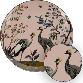 Porcelánový talíř Ashley 2, (fi) 26 cm, vícebarevný