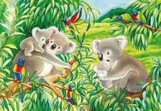 Ravensburger Koaly a pandy 2 x 24 dílků