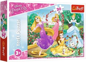 TREFL PUZZLE Disney Princezny skládačka 27x20cm 30 dílků tr118267