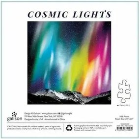 Galison Puzzle Kosmická světla / 500 dílků / od 8 let