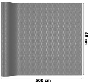 Protiskluzová podložka HALVE šedá 48x500 cm