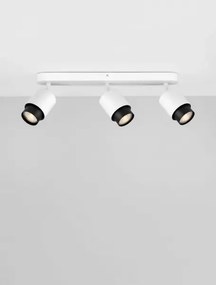 LED bílé moderní stropní svítidlo Ison 2