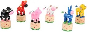 small foot Mačkací figurka Zvířátka z farmy 1 ks