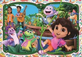 CLEMENTONI Puzzle Dora průzkumnice MAXI / 104 dílků / od 4 let