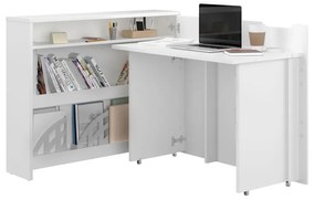 Pracovní stůl Concept Work CW-01, Barva: bílá, Strana: levá