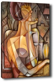 Obraz na plátně Cubism dream 50x70 cm