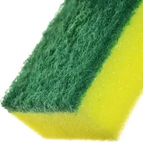 Vileda Tip-Top houbička na nádobí žluto-zelená / Houbička na nádobí /