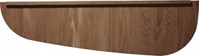 Andersen Furniture Shelf 3 Dřevěná nástěnná police 78,5 cm tmavě hnědá
