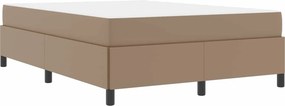 Rám postele Cappuccino 160 x 200 cm textil 3399013
