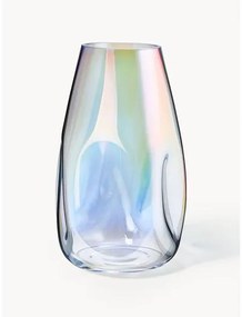 Velká ručně foukaná skleněná váza Rainbow