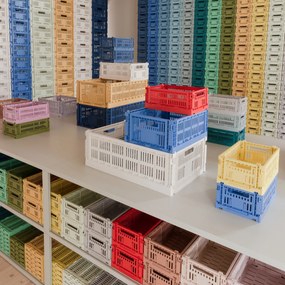 HAY Úložný box Colour Crate S, Terracotta