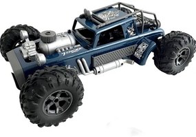 Auto RC buggy vypouštějící páru, modré 38cm